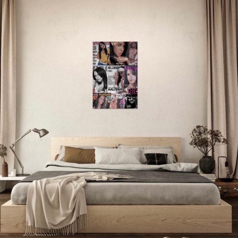 Aaliyah magazine collage poster sold by Erik Svensson | SKU 43500478 ...