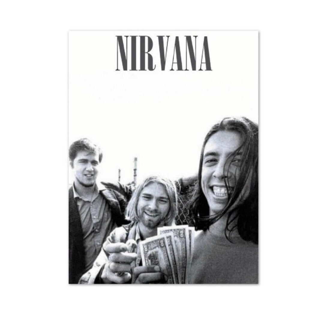 Nirvana Poster Limited Edition Print 90s Rock Poster Multiple Sizes - Etsy