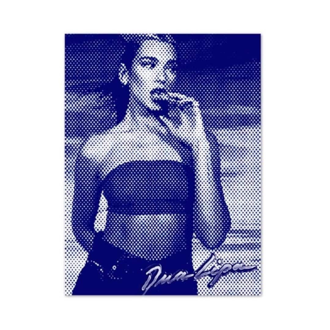 Dua Lipa Poster Limited Edition Print Pop Music Poster Multiple Sizes ...