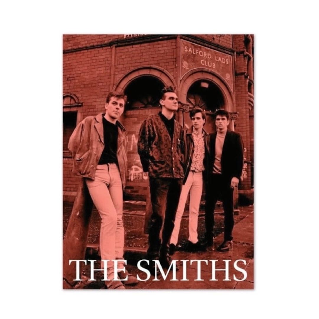 The Smiths Poster Limited Edition Print 80s Rock Poster - Etsy