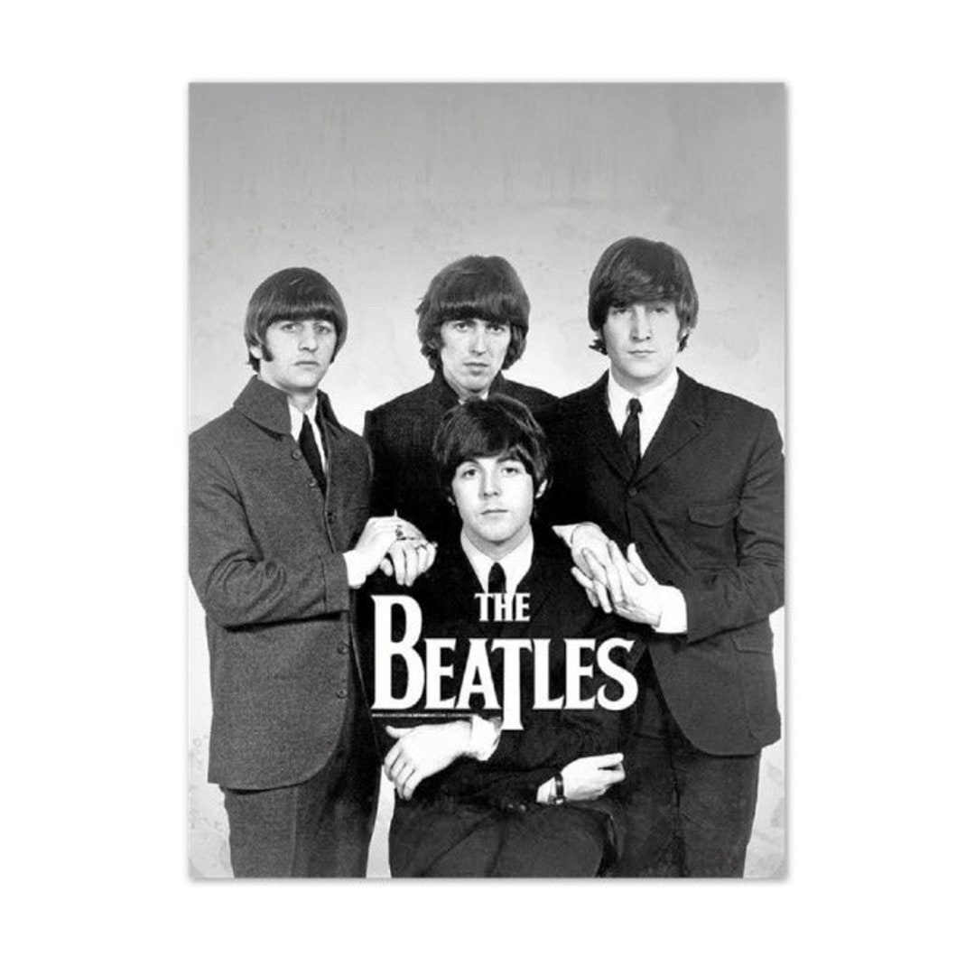 The Beatles Poster Limited Edition Print 70s Rock Poster - Etsy