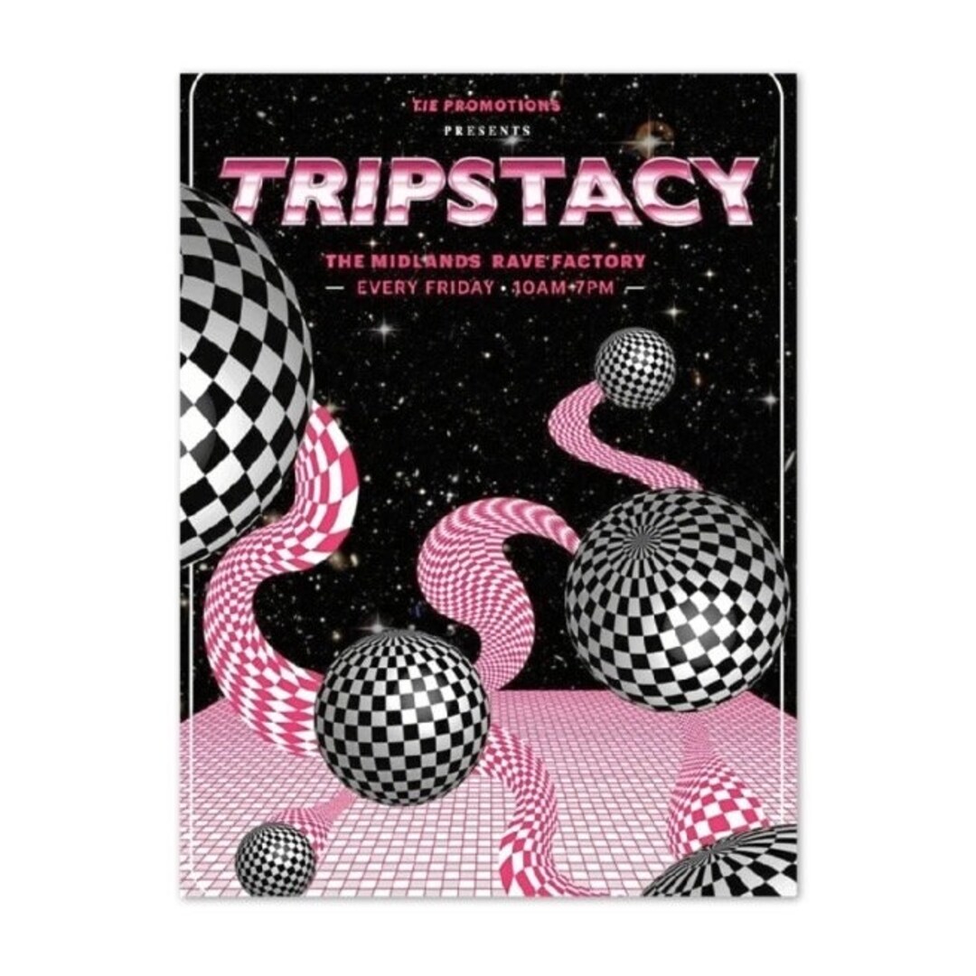 Rave Poster Limited Edition Print Street Poster Multiple Sizes - Etsy