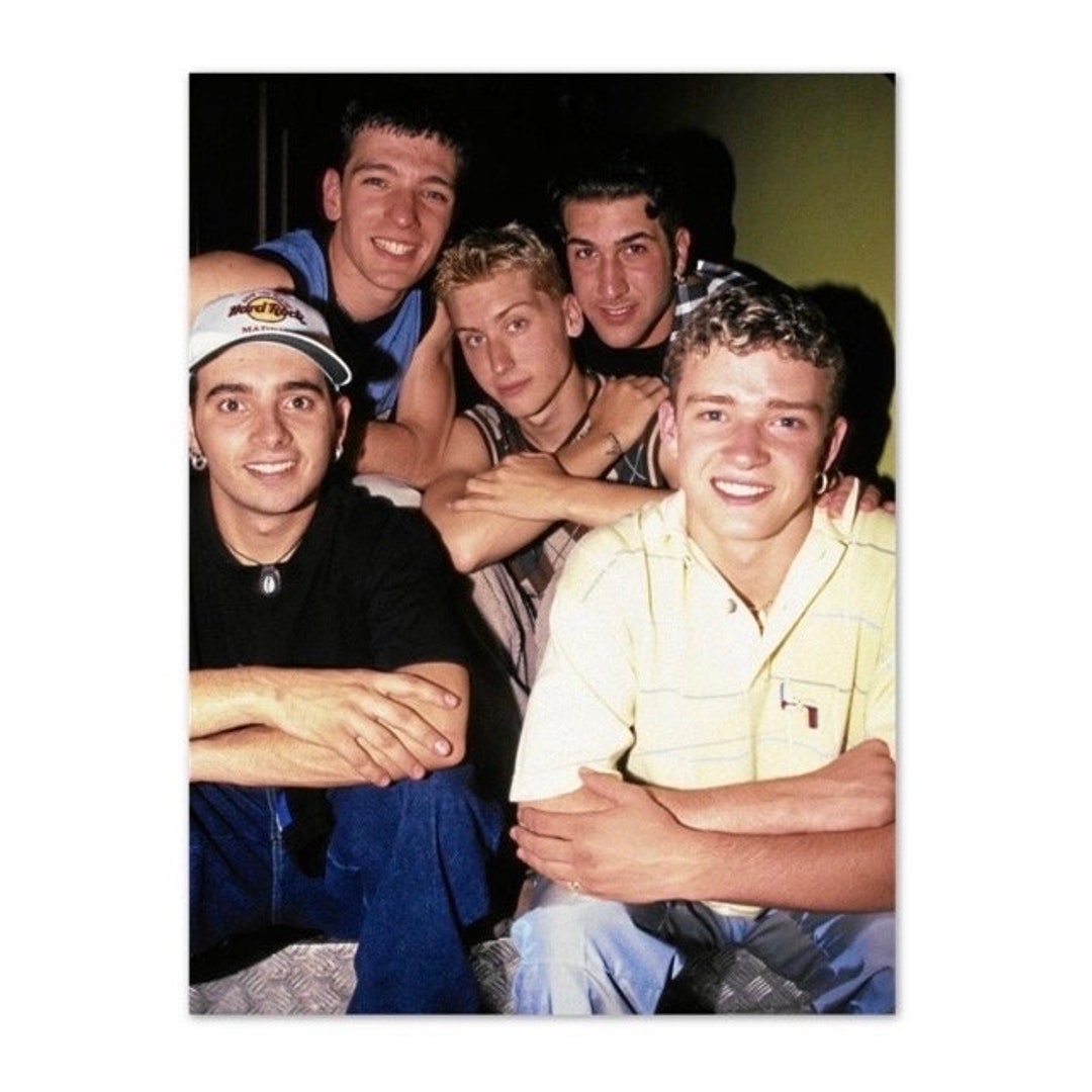 NSYNC Poster Limited Edition Print 90s Pop Poster Multiple Sizes - Etsy