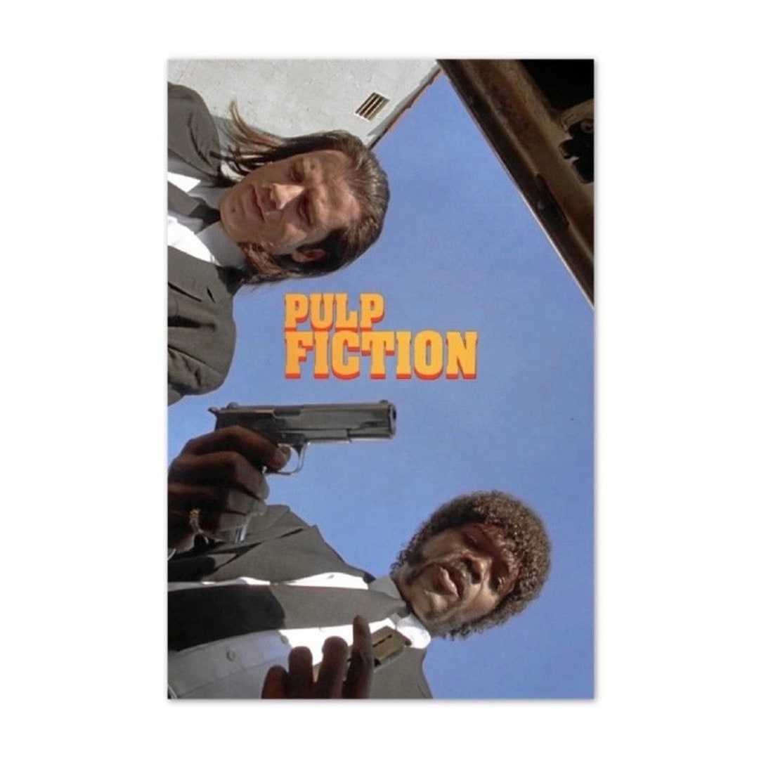 Pulp Fiction Poster Limited Edition Print 90s Movie Poster Multiple ...