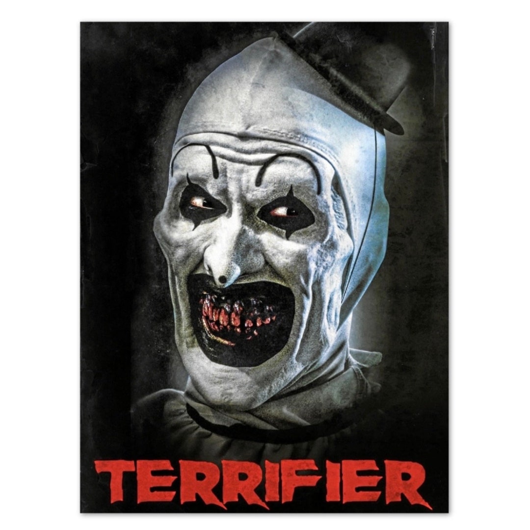 Terrifier Poster Limited Edition Print Horror Movie Poster Multiple ...