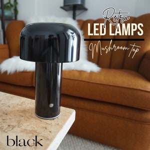 Retro Cordless LED Table Lamps - Etsy
