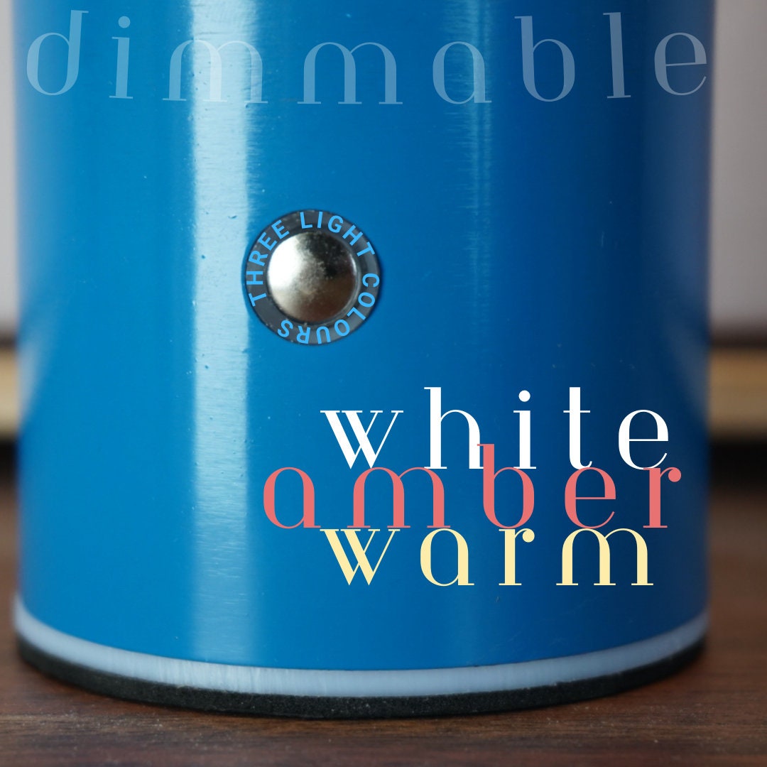 Retro Cordless LED Table Lamps - Etsy