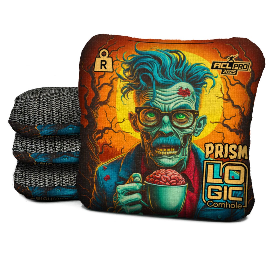 Logic Cornhole Zombie Brain Tea Design - ACL PRO & COMP Approved ...