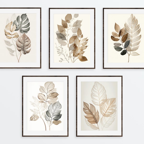 Neutral Wall Art Set of 2 - Etsy