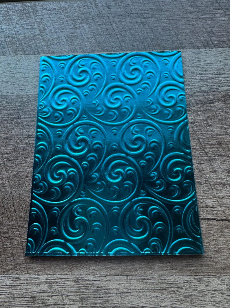 Whimsical Embossed Foil Cardstock Perfect for Scrapbooking, Card Making ...