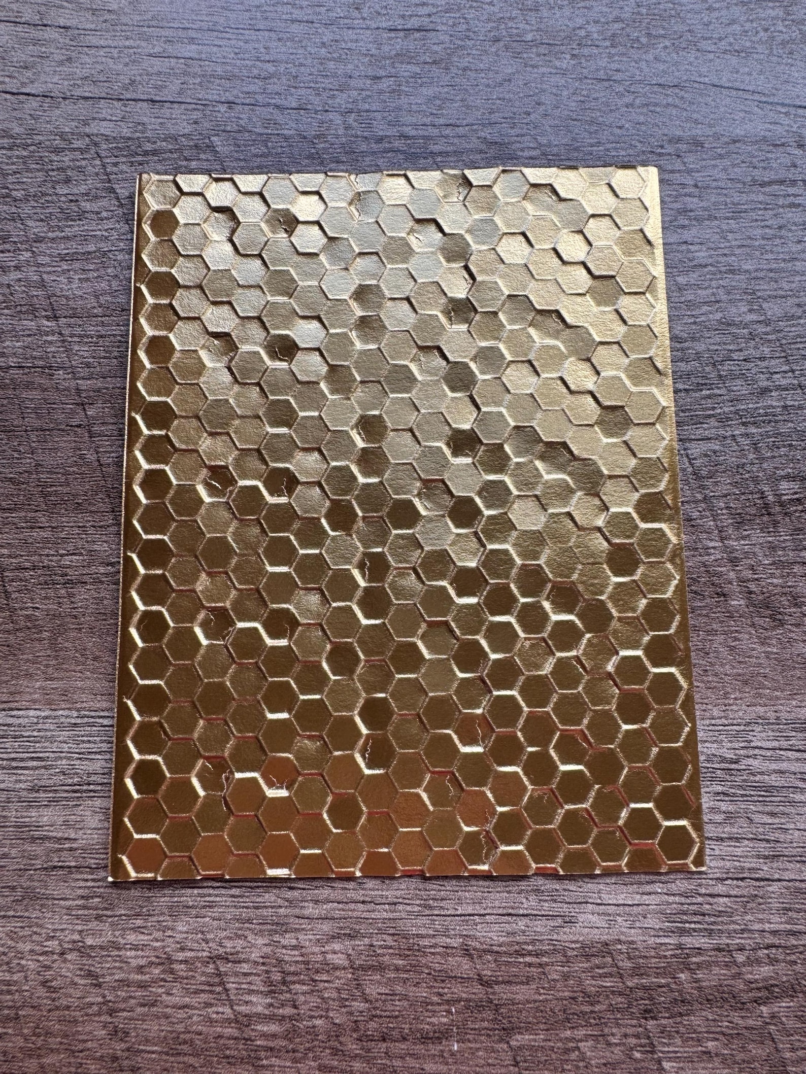 Honeycomb Embossed Metallic Cardstock: Gold, Rose Gold, Silver, Copper ...