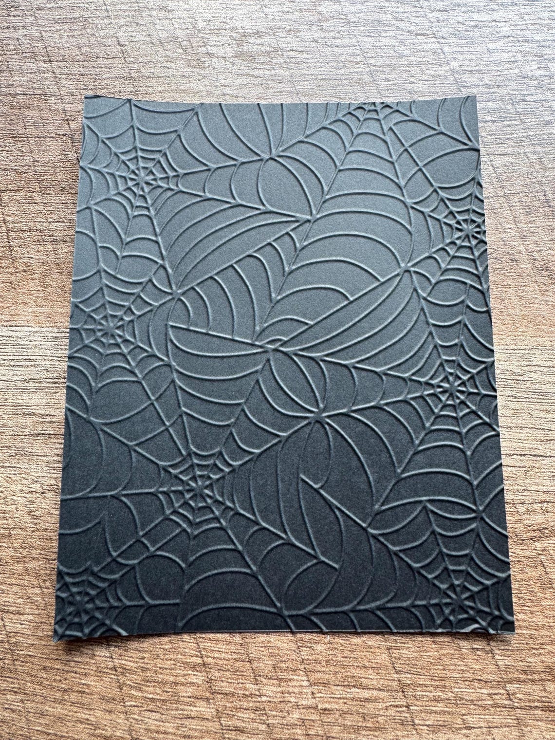 Spider Web Embossed Cardstock: Halloween Craft Paper (10 A2 Sheets) - Etsy