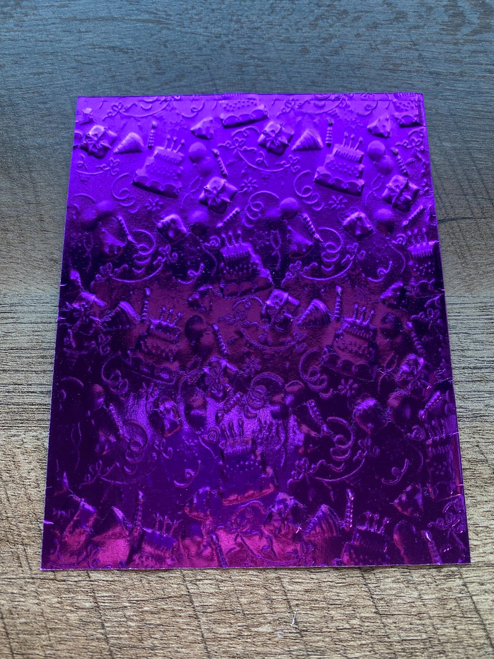 Embossed Birthday Foil Cardstock Set DIY Crafts, Scrapbooking, Card ...