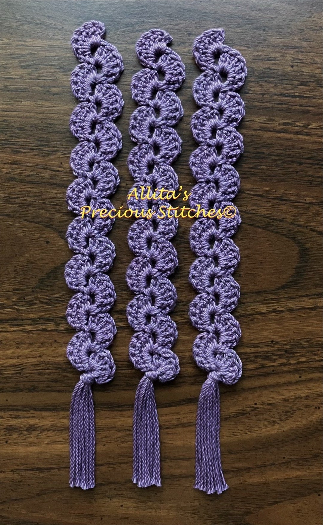 Handmade Bookmarks, Crochet Bookmarks, Set of 3, Book Lover Gift, Page ...