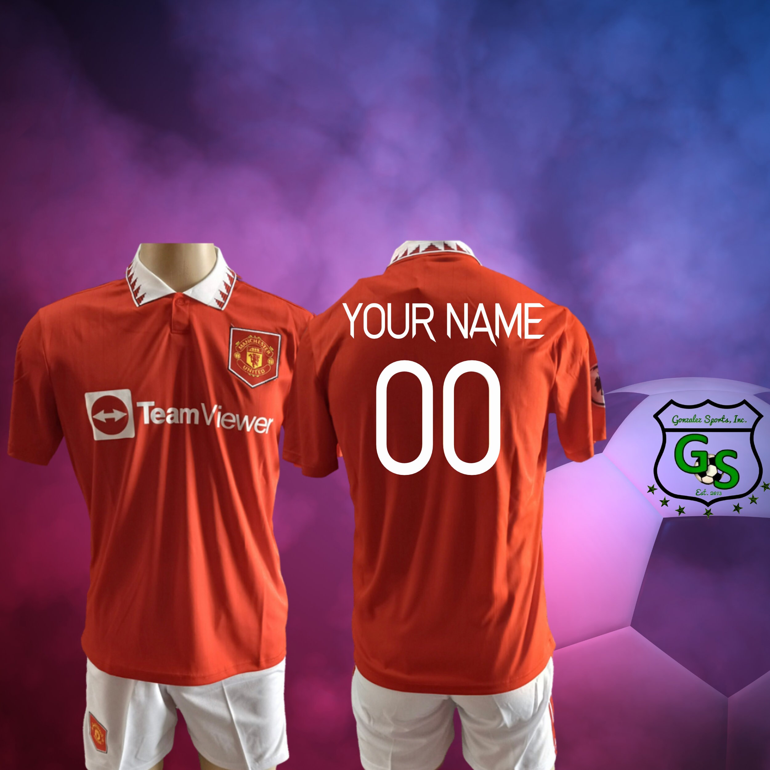 New Home Manchester United Uniform 2022-23 - Etsy