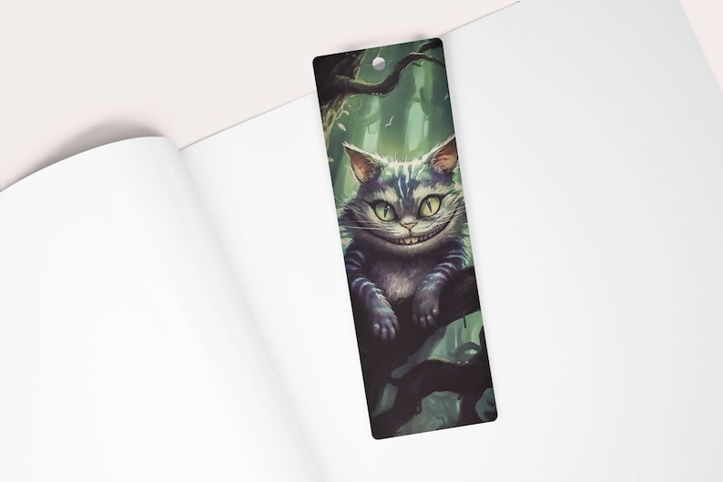 Printable Dark Wonderland Bookmarks, Alice in Wonderland Inspired ...