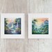 Jungle Landscape Watercolor Backgrounds, Landscape Backgrounds, Jungle ...