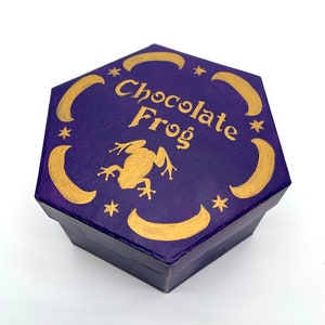Chocolate Frog With Decorative Box - Etsy