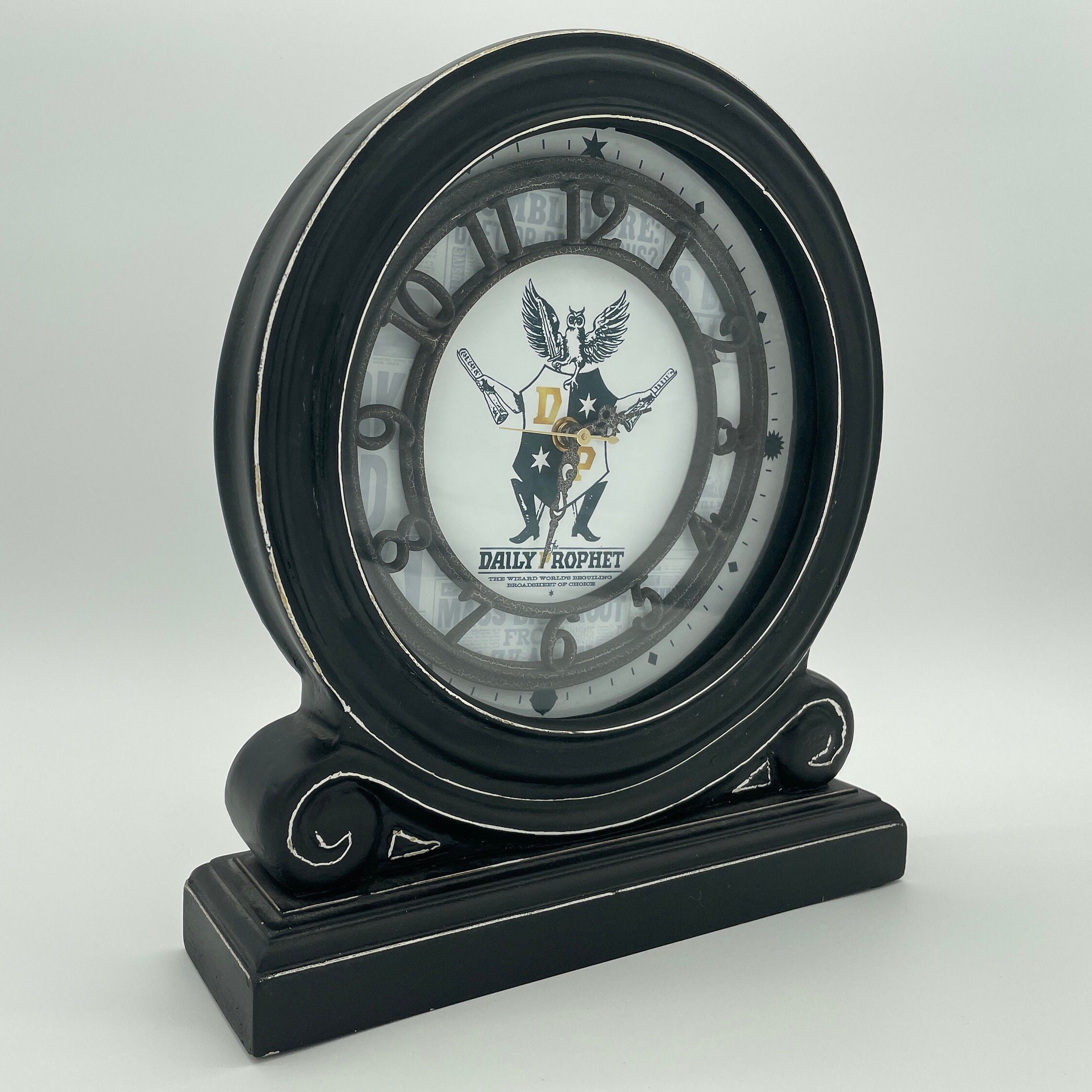 Daily Prophet Inspired Mantel Clock - Etsy