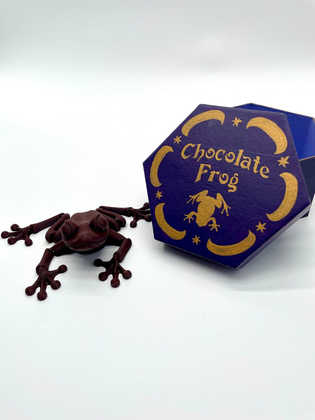 Chocolate Frog With Decorative Box - Etsy
