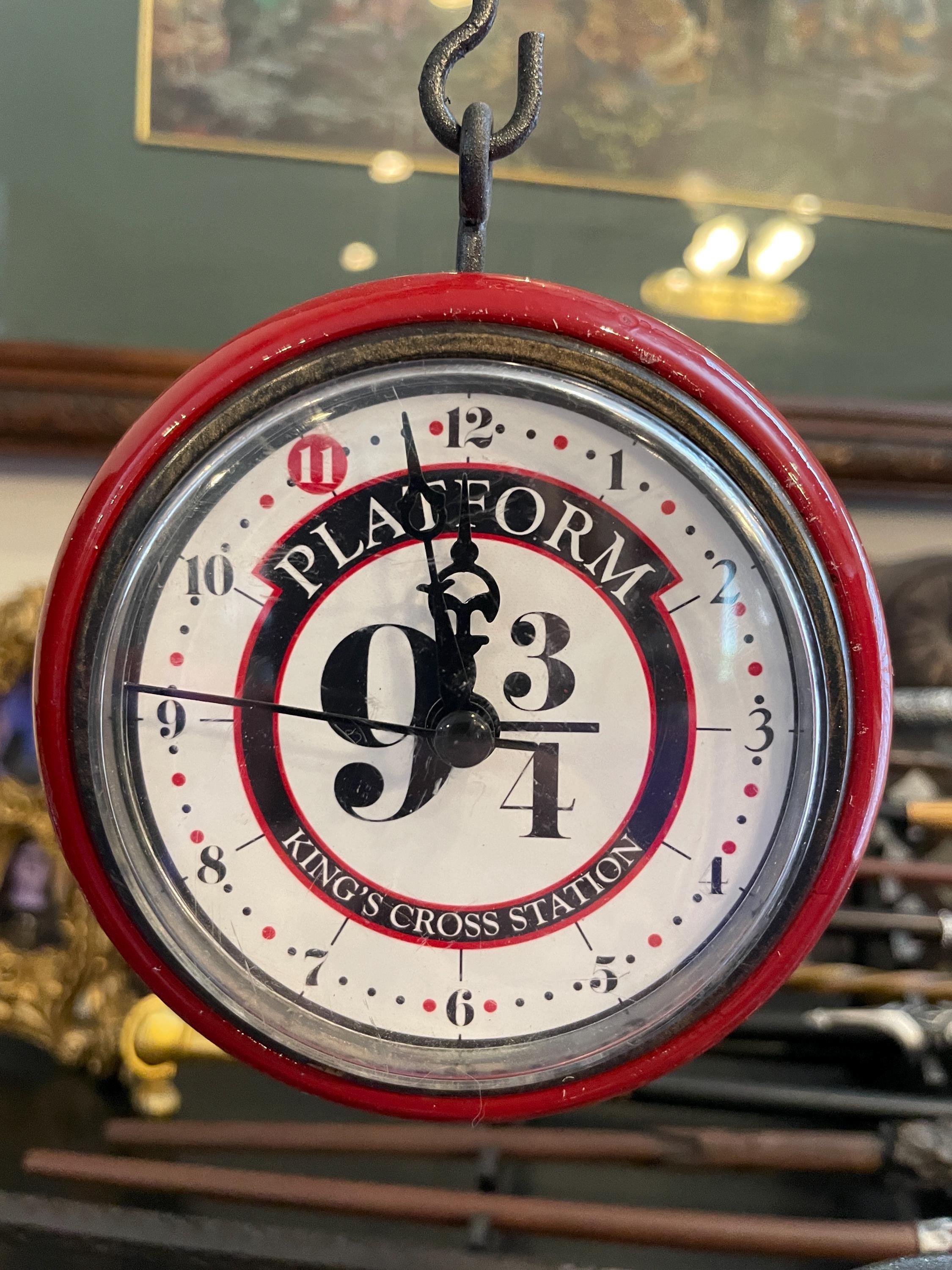 Back to School Kings Cross Station Clock - Etsy