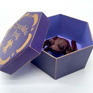 Chocolate Frog With Decorative Box - Etsy