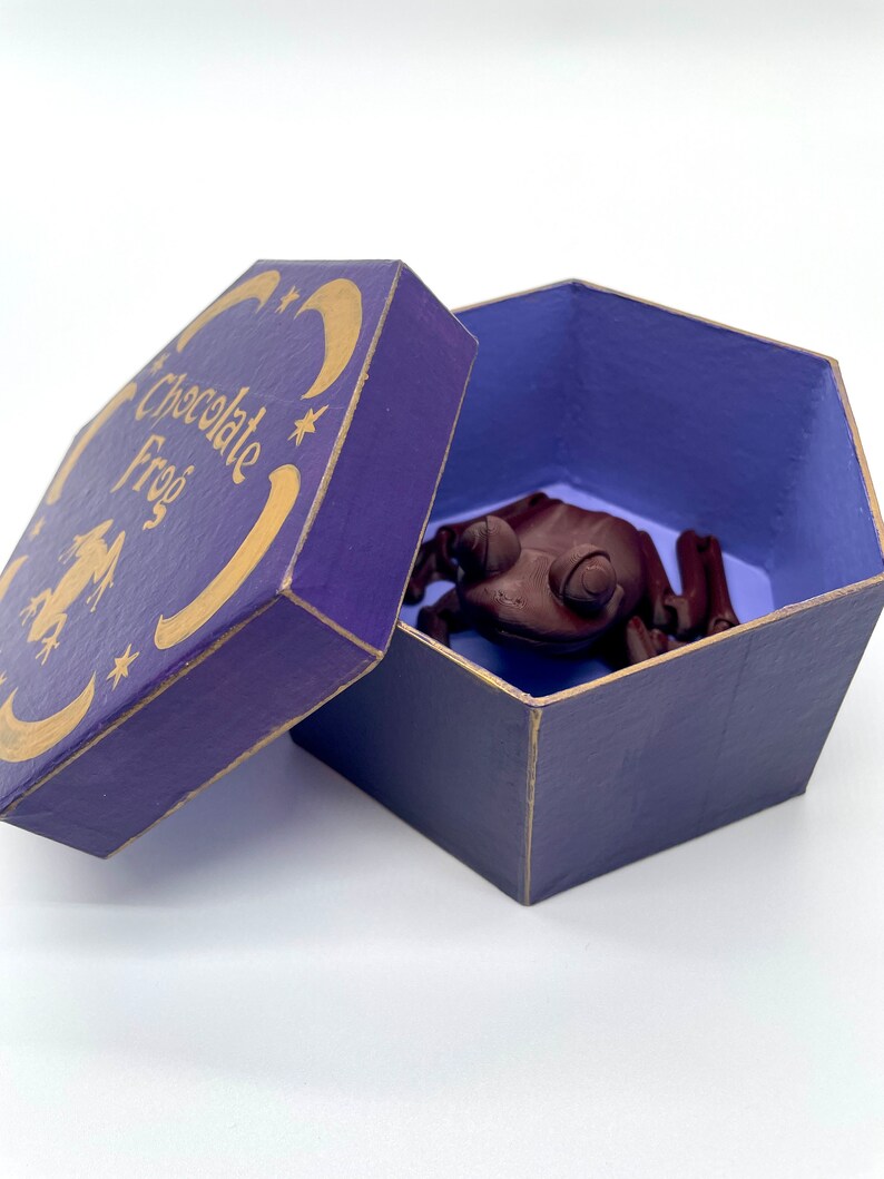 Chocolate Frog With Decorative Box - Etsy