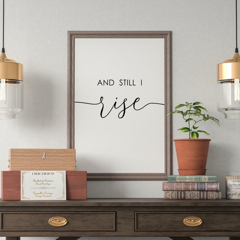 Still I Rise - Etsy