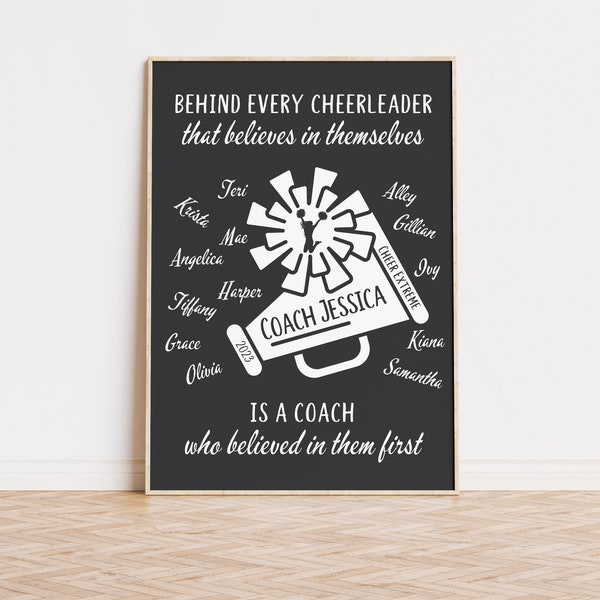 Cheerleading Inspirational Poster - Etsy