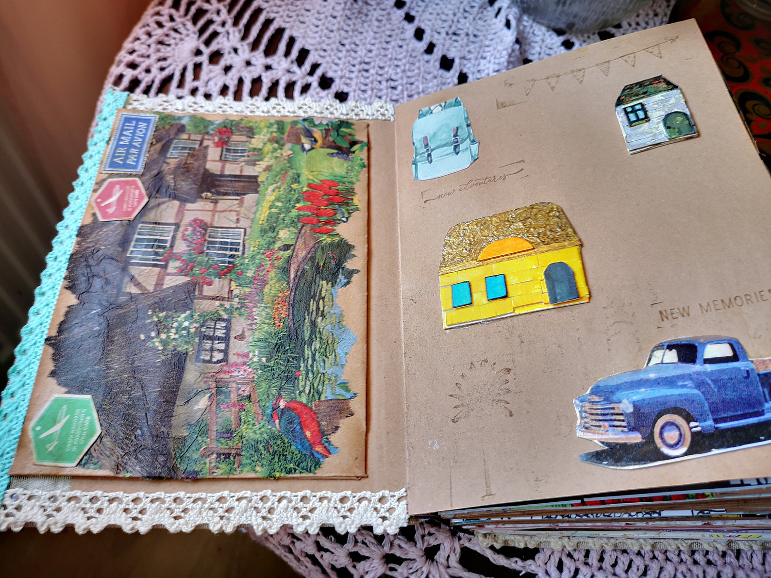 Junk Book-travel Journal. Women's Diary. - Etsy