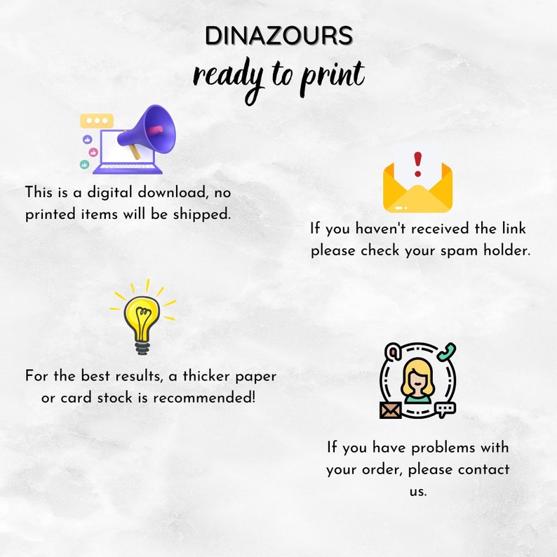 Printable Cute Dinosaur Coloring Pages PDF for Kids, Instant Digital ...