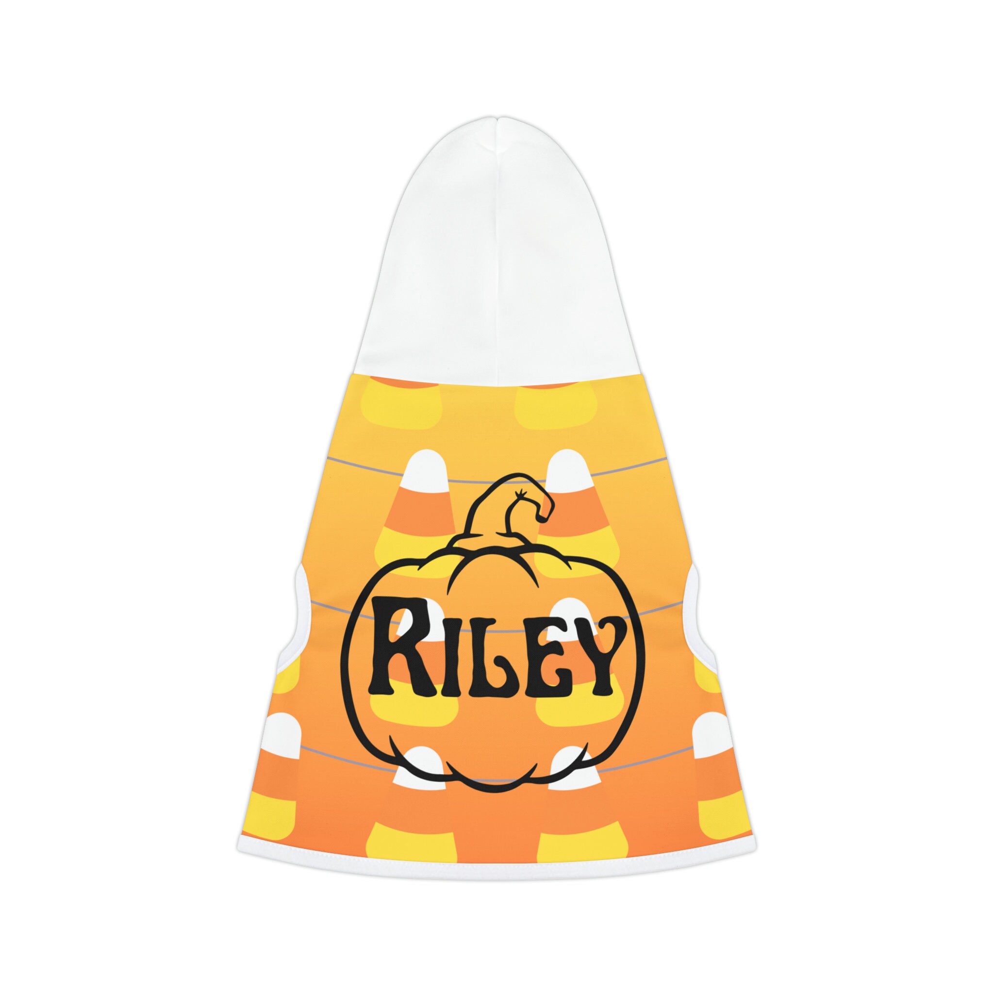 Personalized Candy Corn Ombre Dog or Cat Hoodie Humane - Etsy