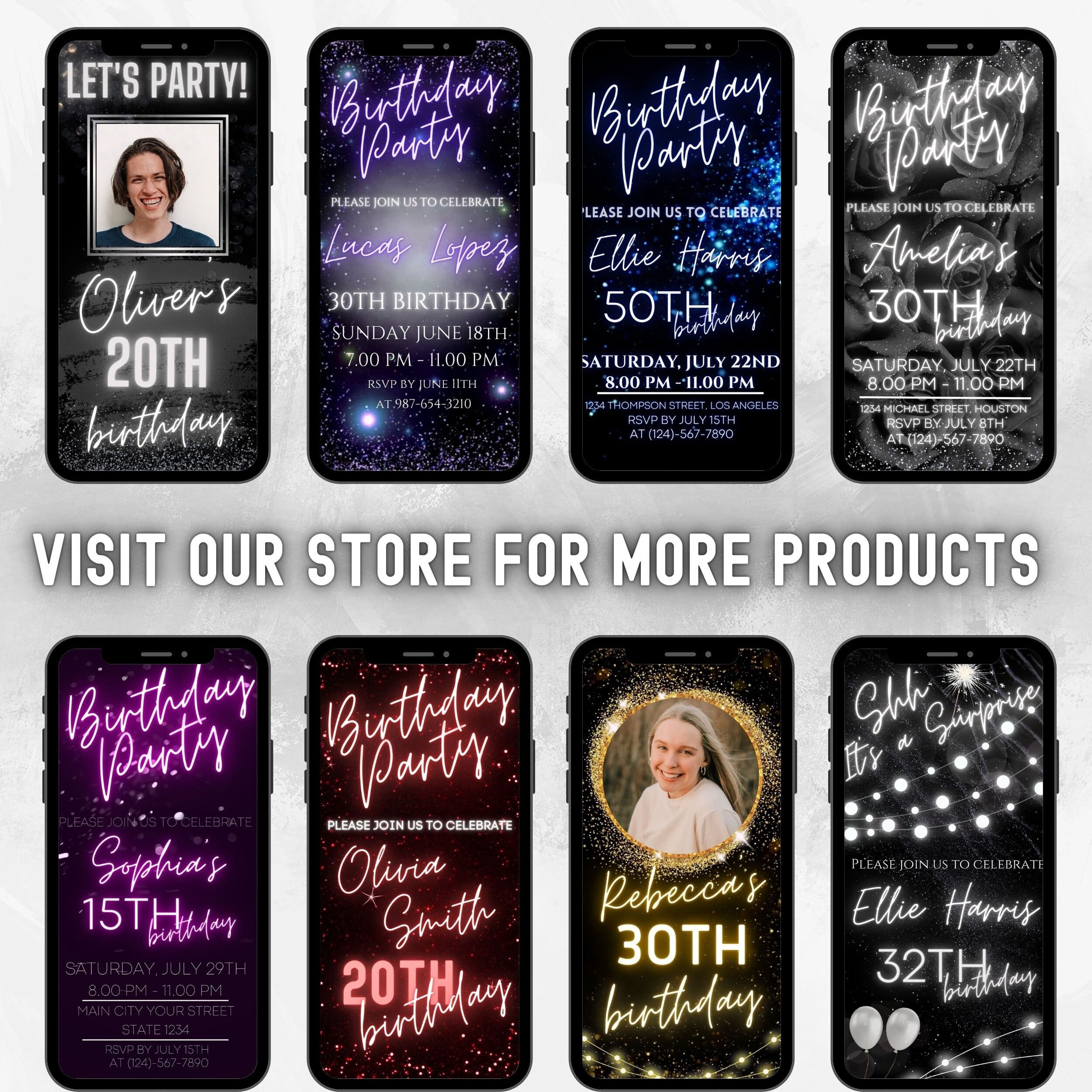 Beer Invitation, Digital Surprise Beer Party Birthday Invitation ...