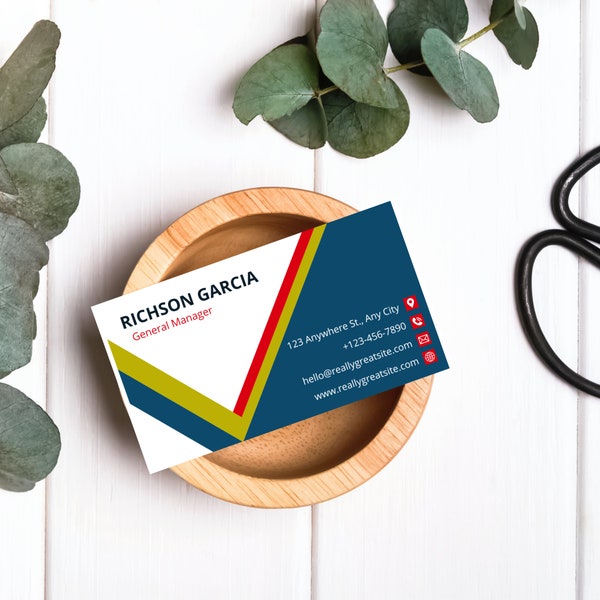 Modern Business Card - Etsy