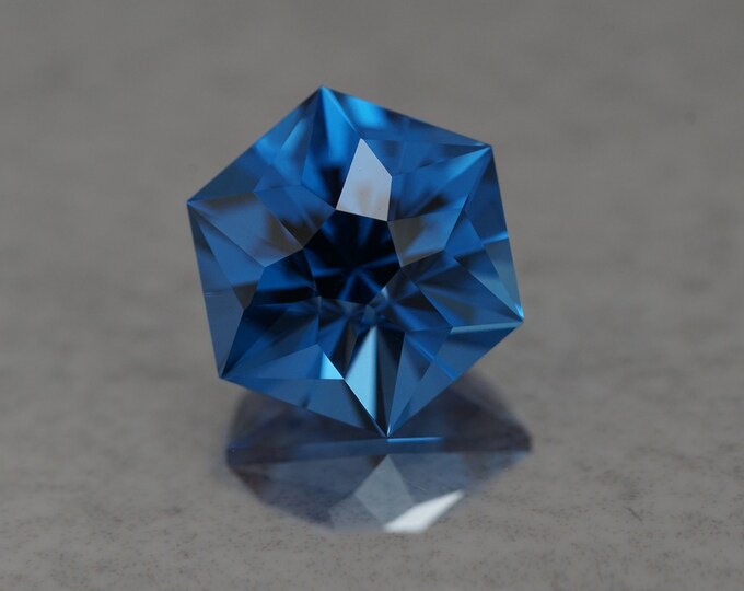8mm Blue Lab Spinel, Precision Cut Hexagon Synthetic Loose Gemstone - Etsy