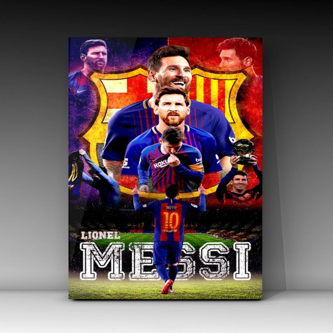 Lionel Messi Poster Lionel Messi Poster Messi Aluminum - Etsy