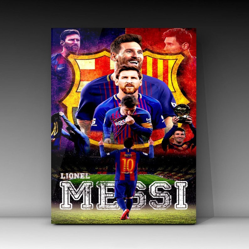 Lionel Messi Poster Lionel Messi Poster Messi Aluminum - Etsy
