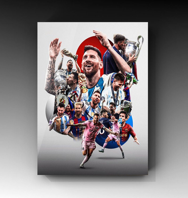 Lionel Messi Poster Lionel Messi Poster Messi Aluminum - Etsy