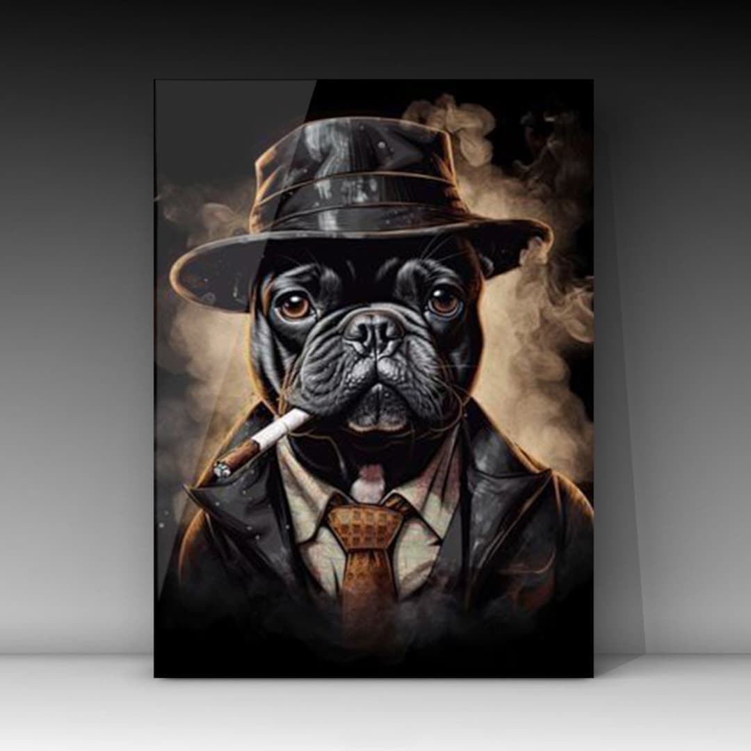 French Bulldog Poster French Bulldog Poster Aluminum Poster - Etsy
