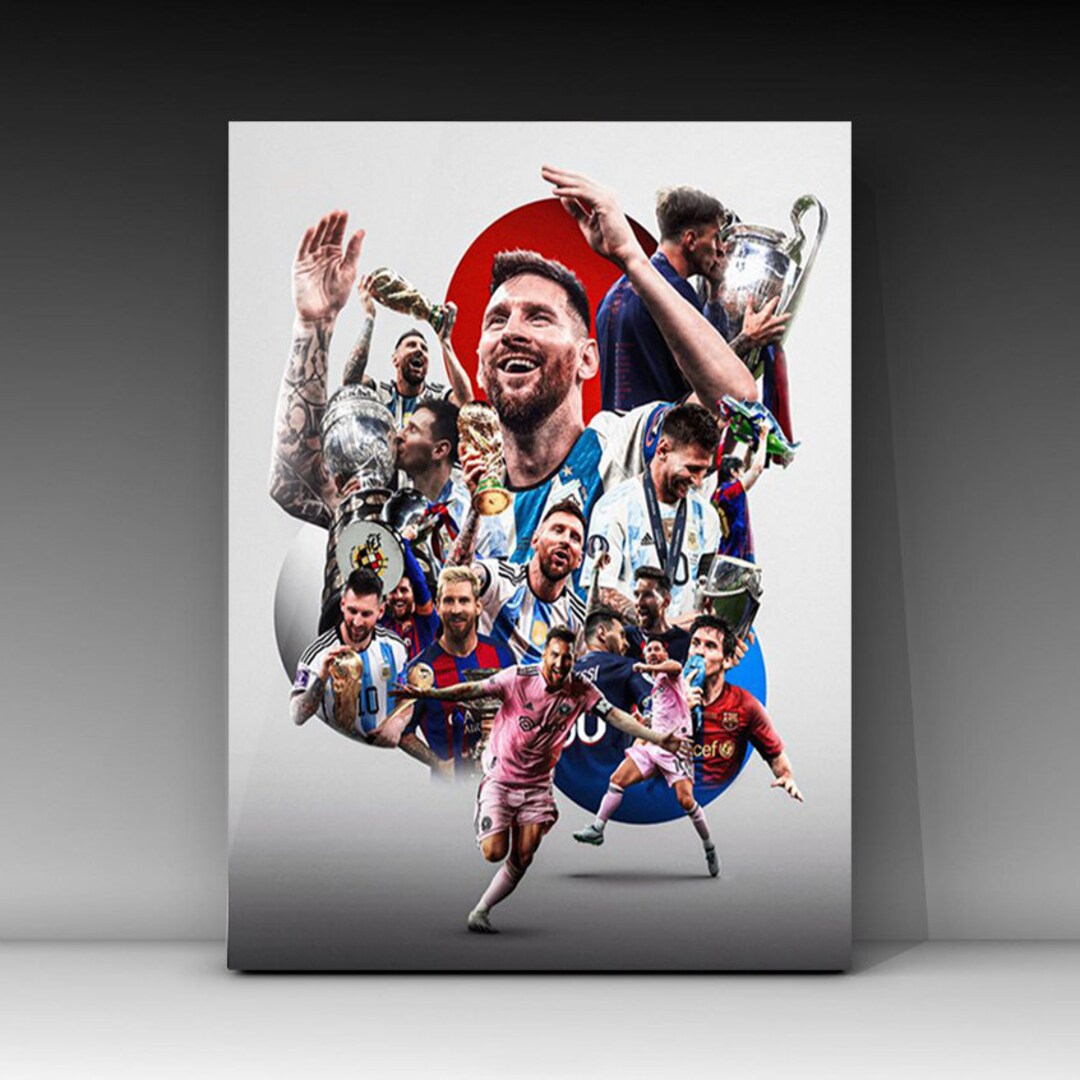 Lionel Messi Poster Lionel Messi Poster Messi Aluminum - Etsy