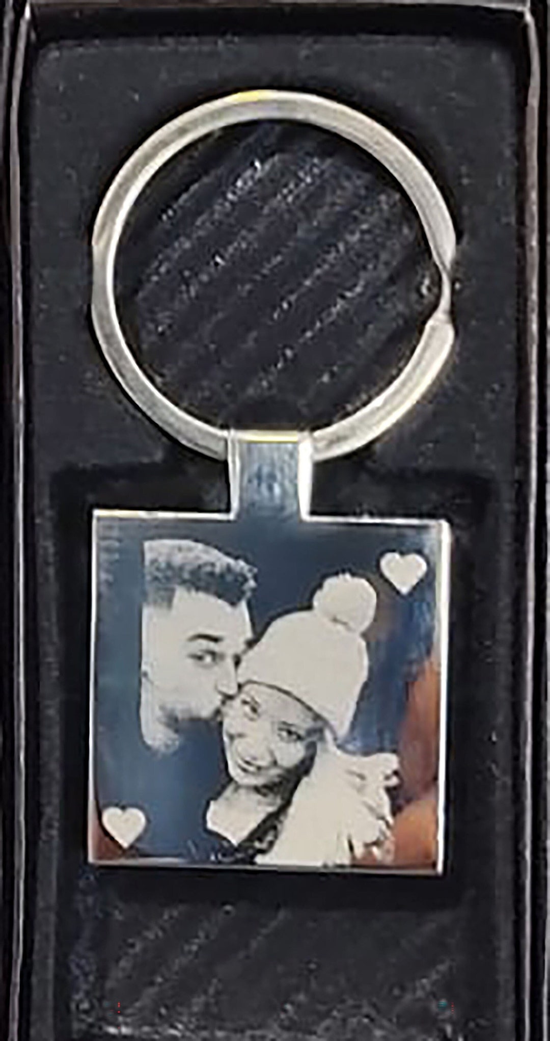 Customization of Steel Keychains photo, Text, Name and Logo ...