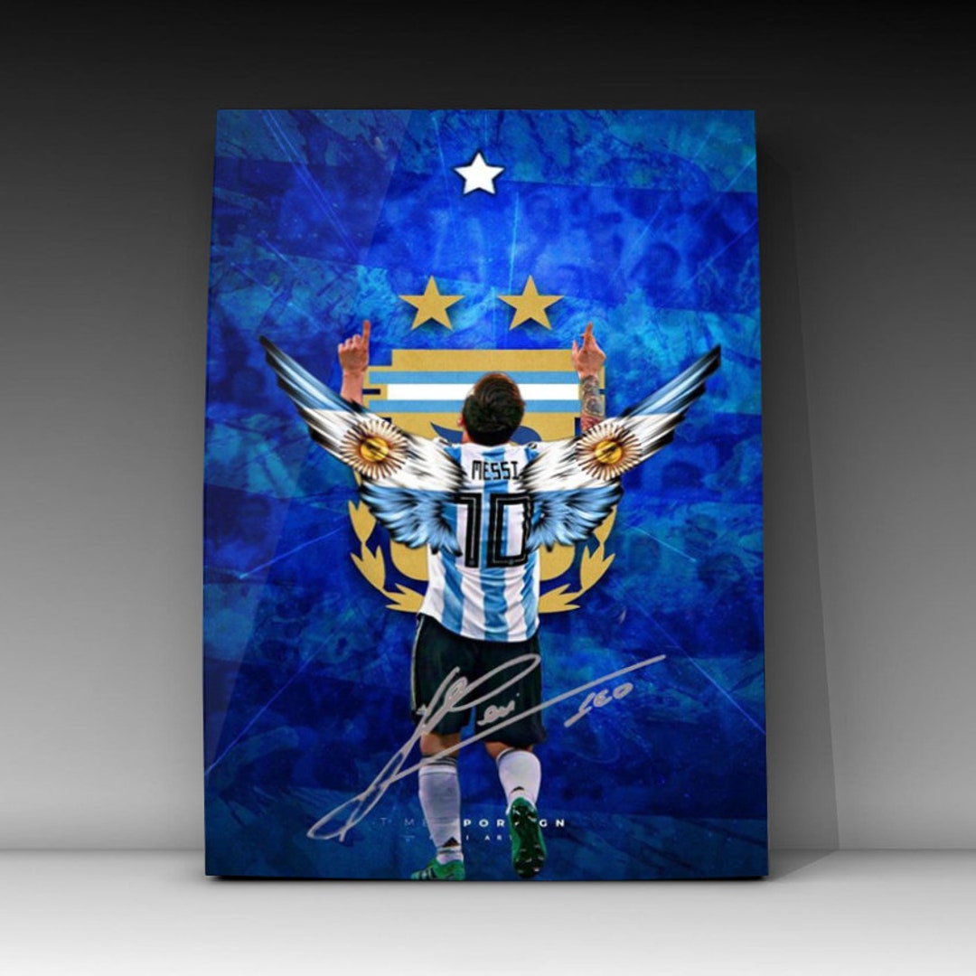 Lionel Messi Poster Lionel Messi Poster Messi Aluminum - Etsy