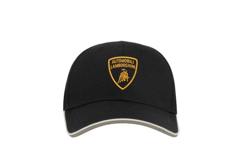 Lamborghini Logo Hat, Personalize With Your Name, Lamborghini Cap, Hat ...
