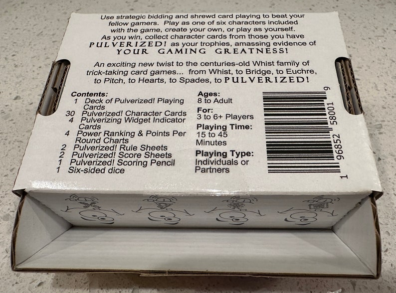 Pulverized! Card Game - Etsy