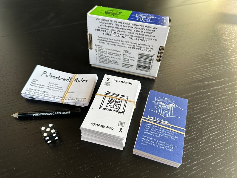 Pulverized! Card Game - Etsy