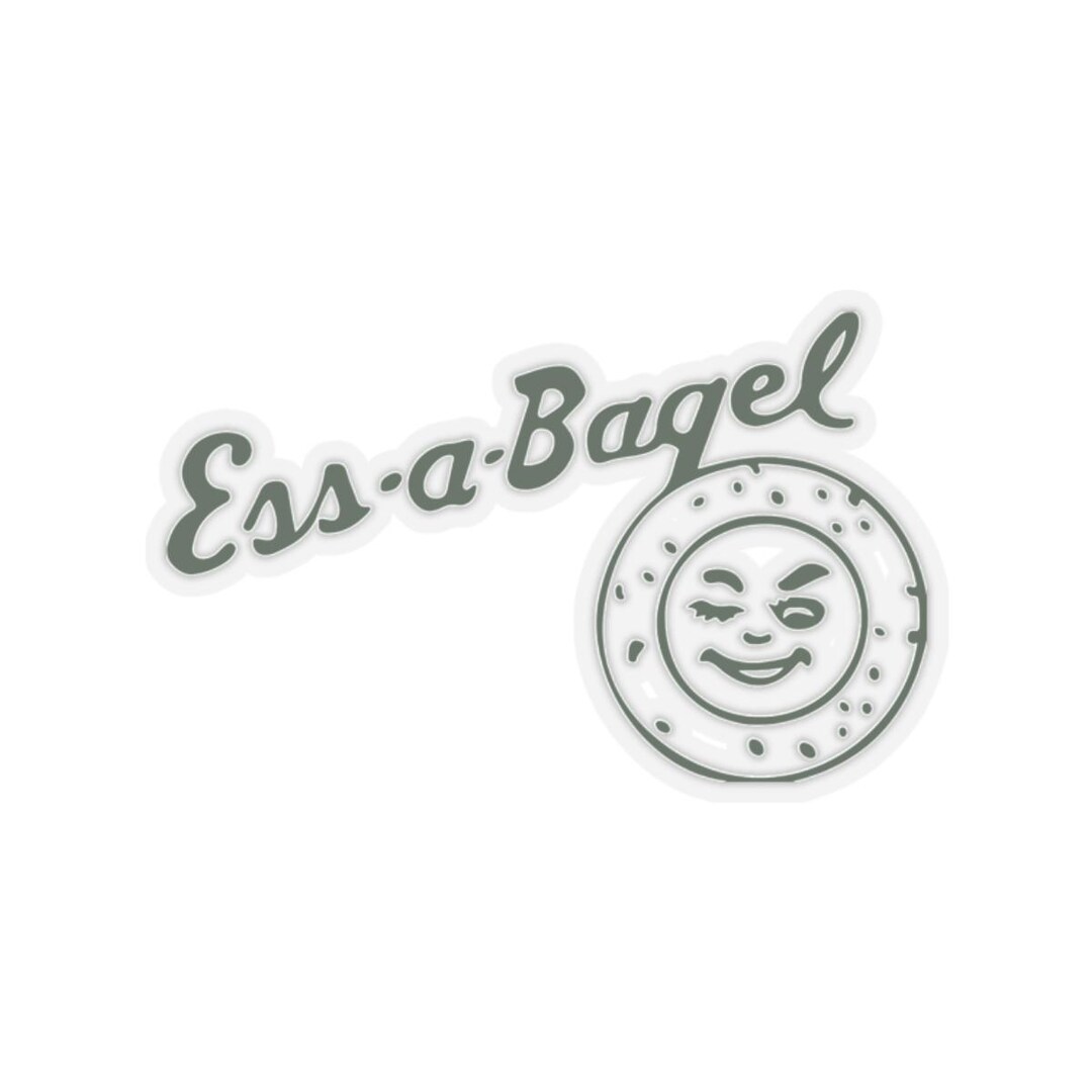 Ess-a-bagel New York City Deli Kiss-cut Stickers - Etsy