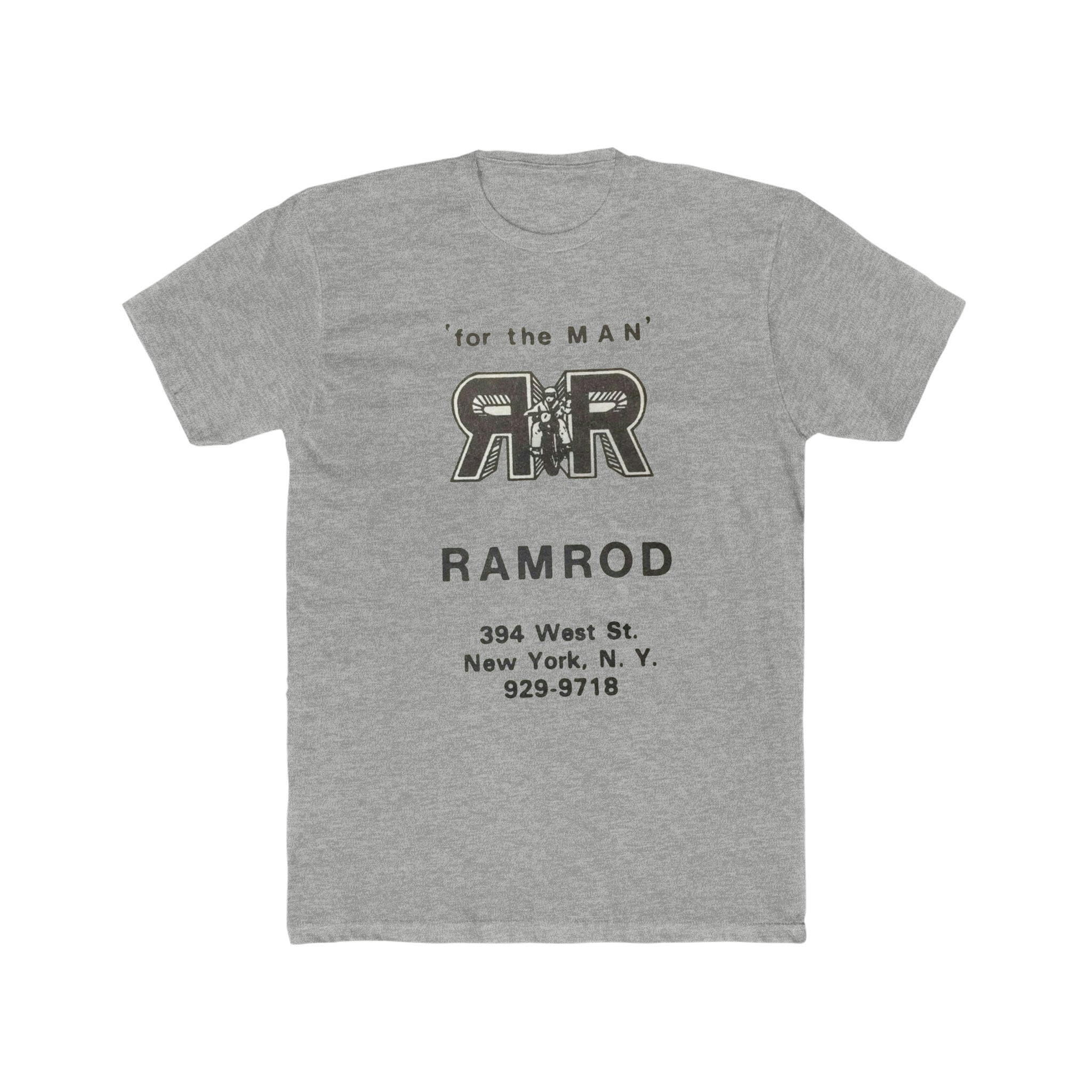 NYC Leather Uniform Gay Bar the RAMROD Men's Cotton Crew - Etsy
