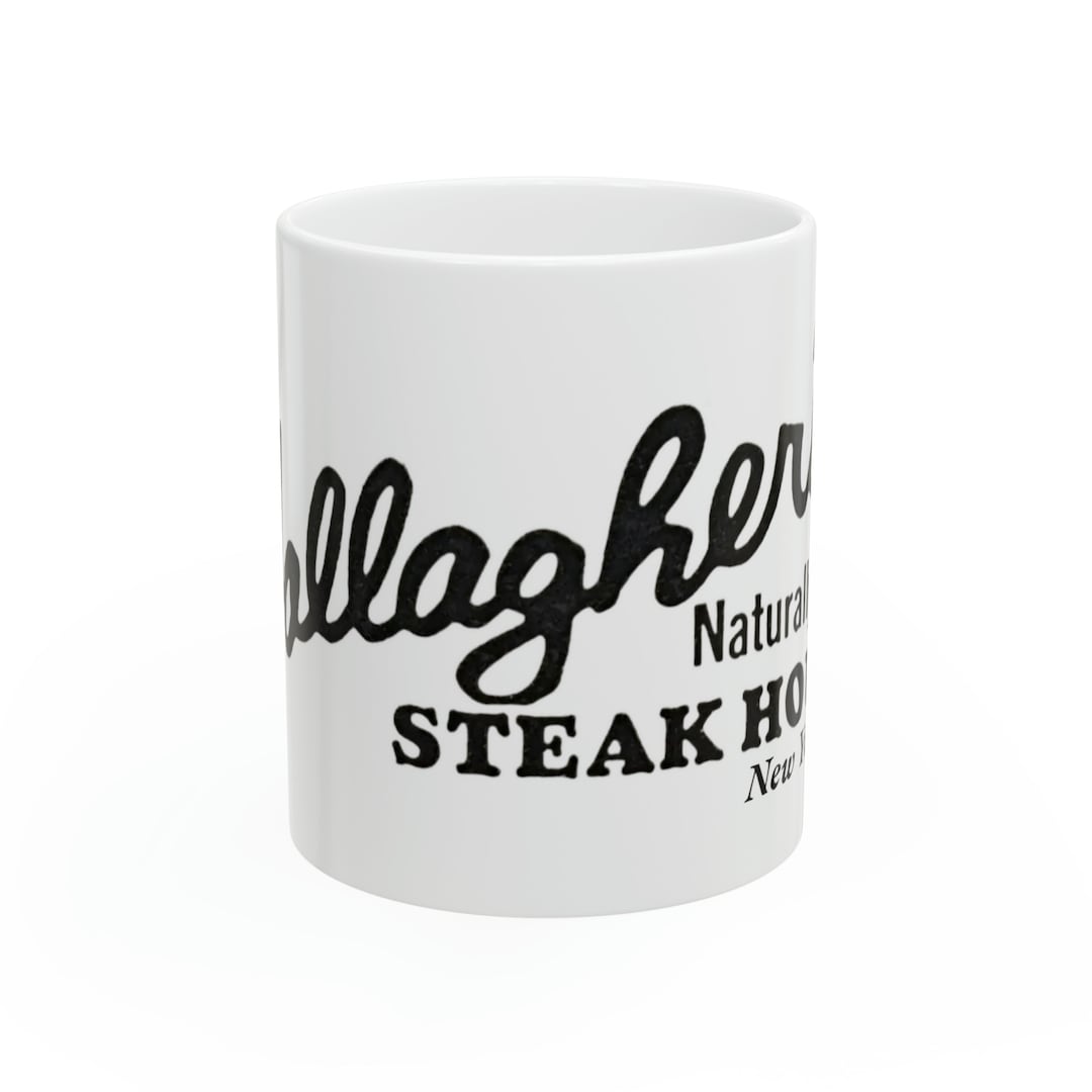 Gallagher's Steakhouse New York City Coffee Ceramic Mug 11oz - Etsy