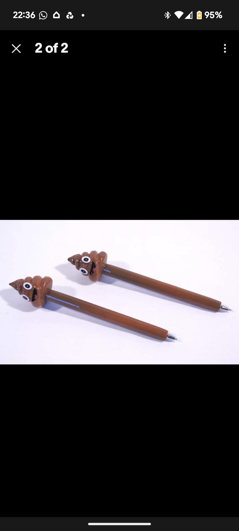 Poop Emoji Pen Smile, From the Poop Emoji Movie. Black Ink - Etsy Australia