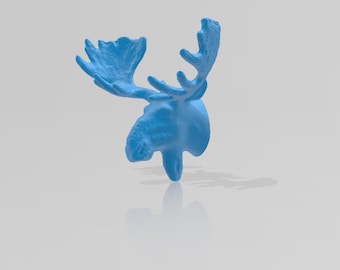 2 34 Deer Elk Head Wooden Cutout Shape - Etsy